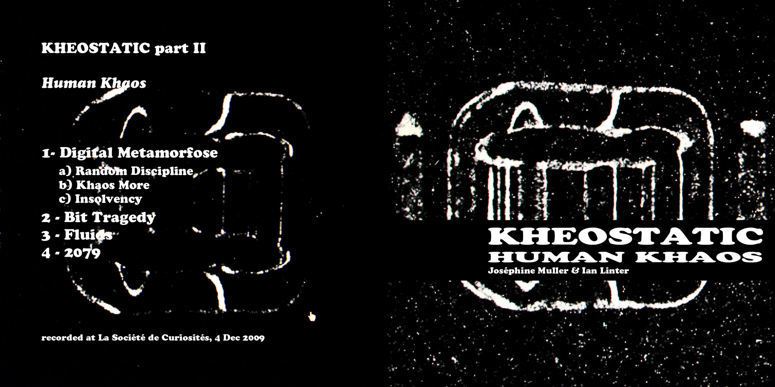 offb013 Joséphine Muller & Ian Linter – Human Khaos - A Stranger Paradise